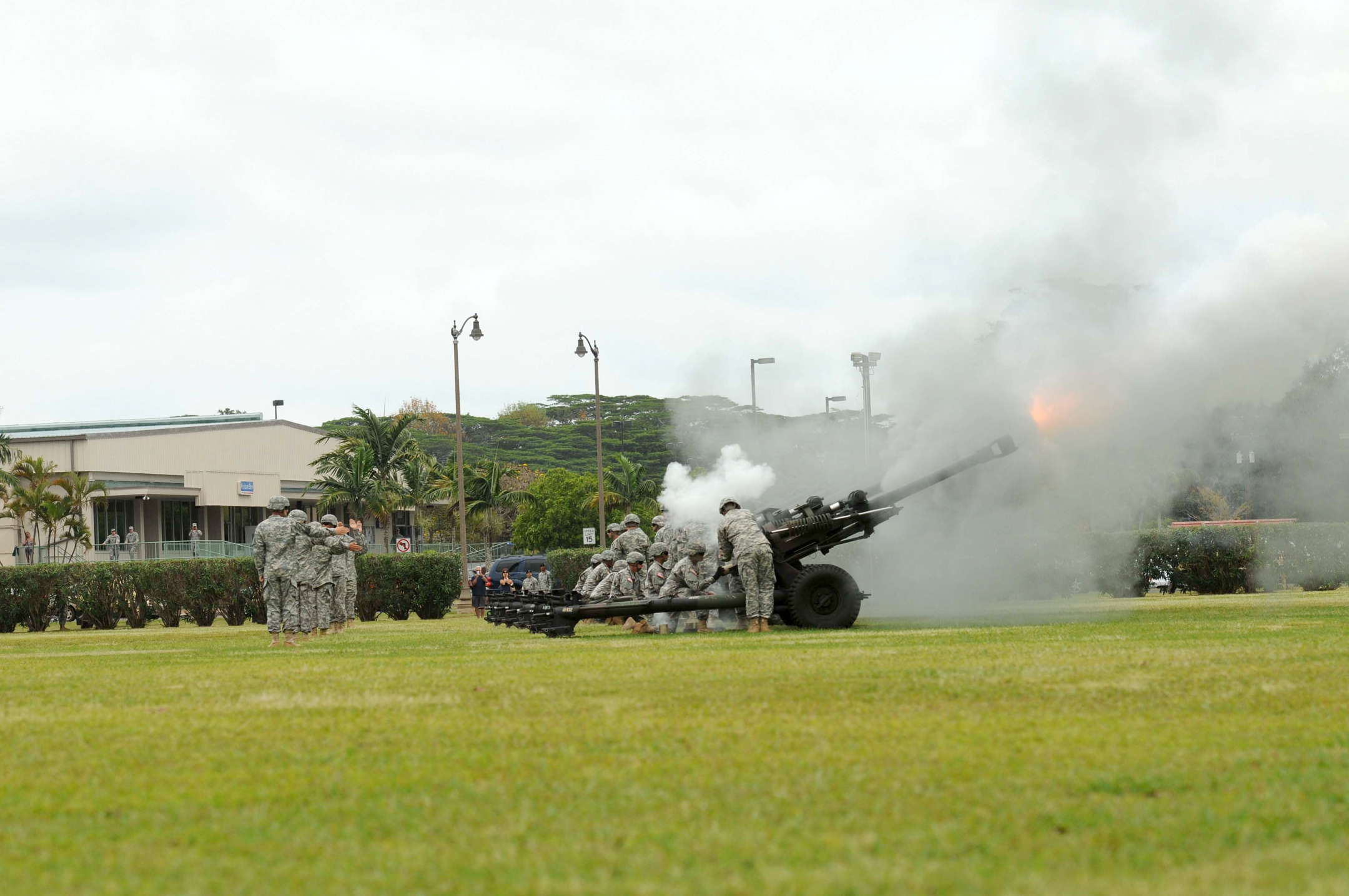 21-Gun Salute | Images of Old Hawaiʻi