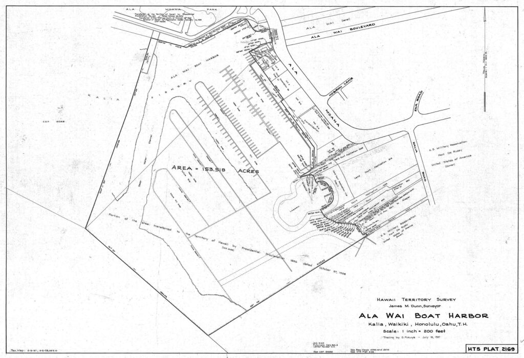 Ala Wai Boat Harbor | Images of Old Hawaiʻi