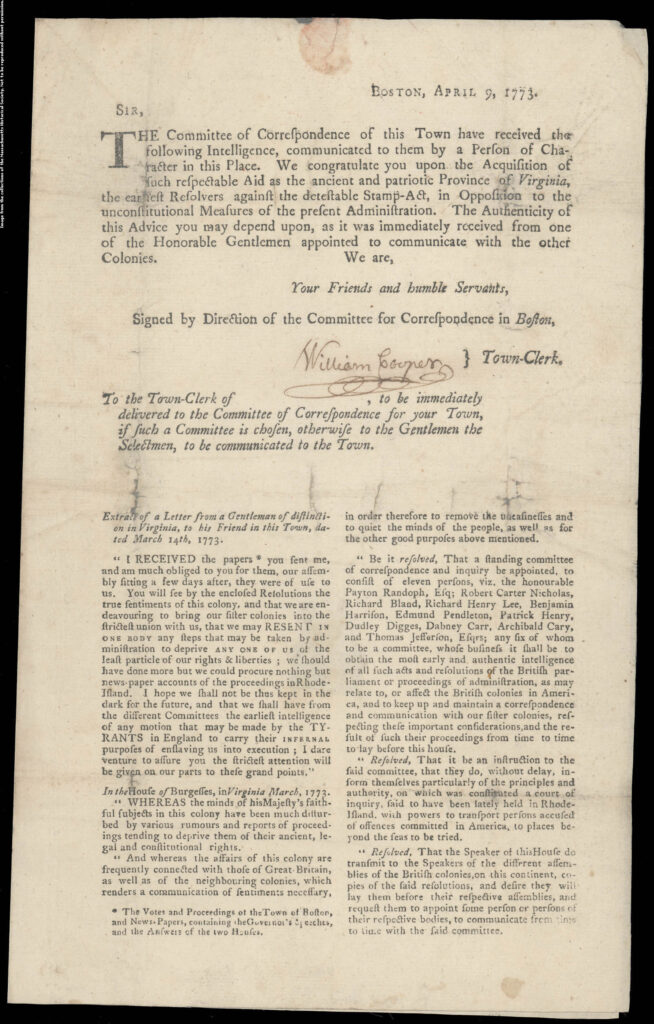 About 250 Years Ago … Committee of Correspondence | Images of Old Hawaiʻi