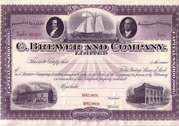 C Brewer | Images of Old Hawaiʻi