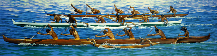 Reviving Outrigger Canoe Racing | Images of Old Hawaiʻi