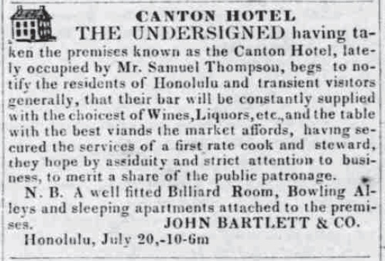 Major Warren’s Hotel | Images of Old Hawaiʻi