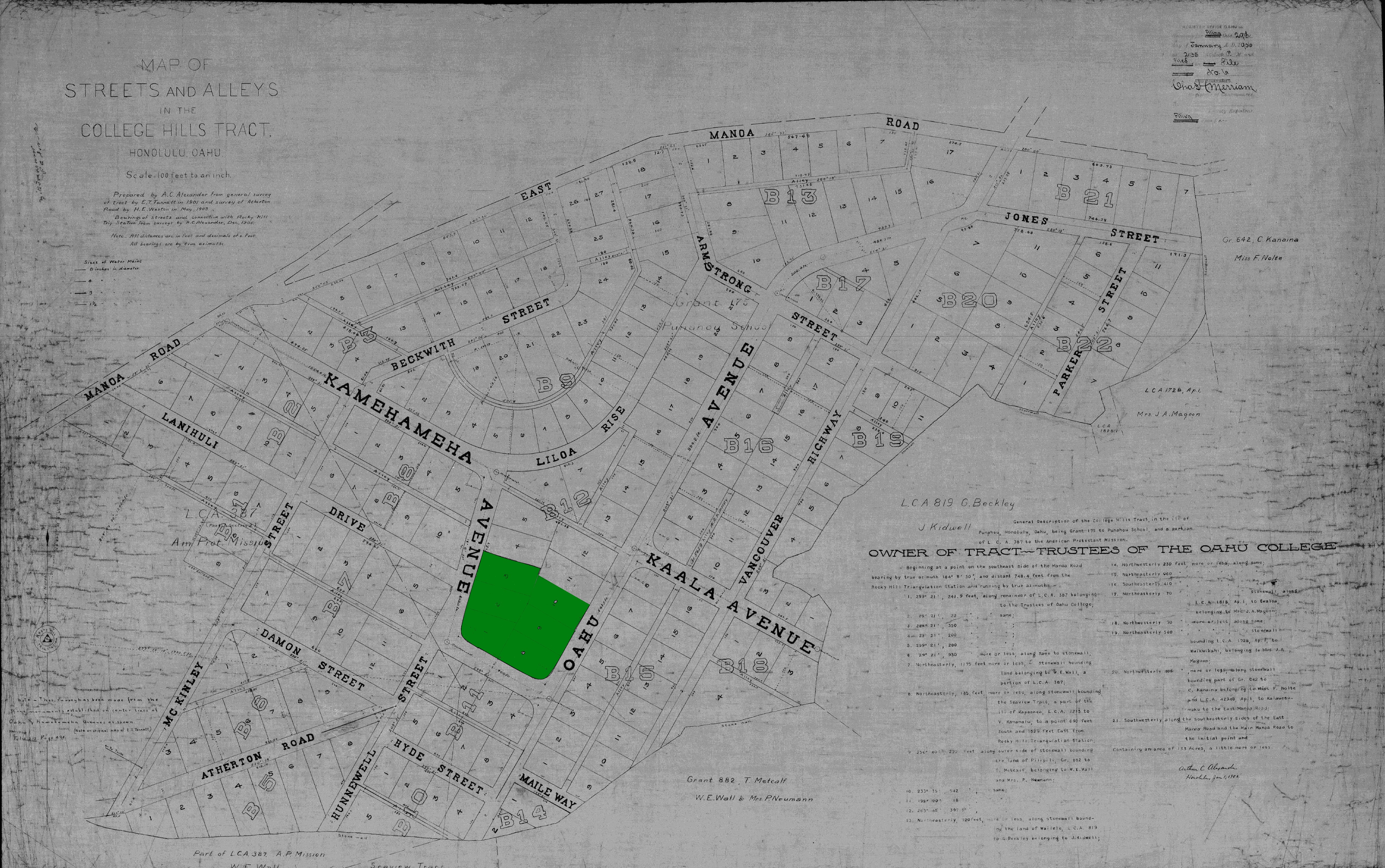 College Hill | Images of Old Hawaiʻi