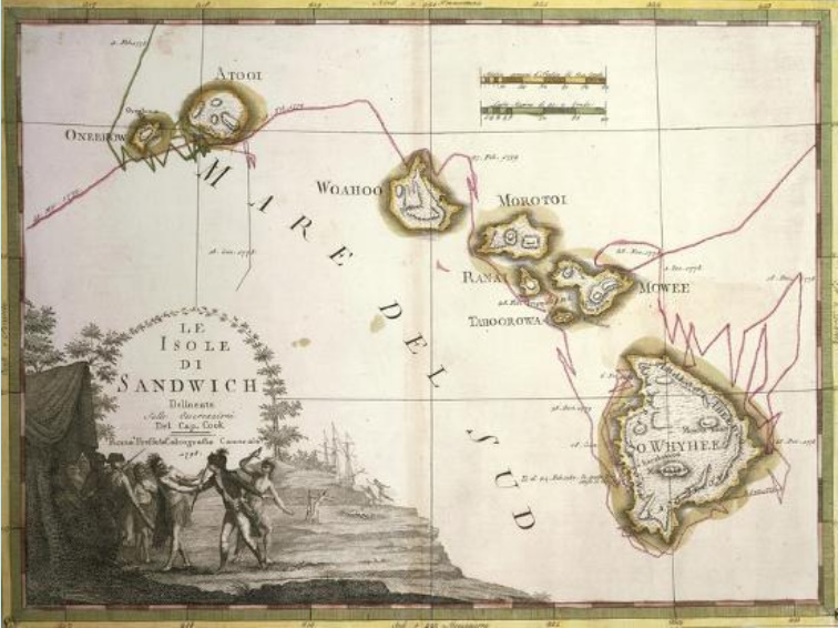 Cook’s Voyages to and from Hawai‘i | Images of Old Hawaiʻi