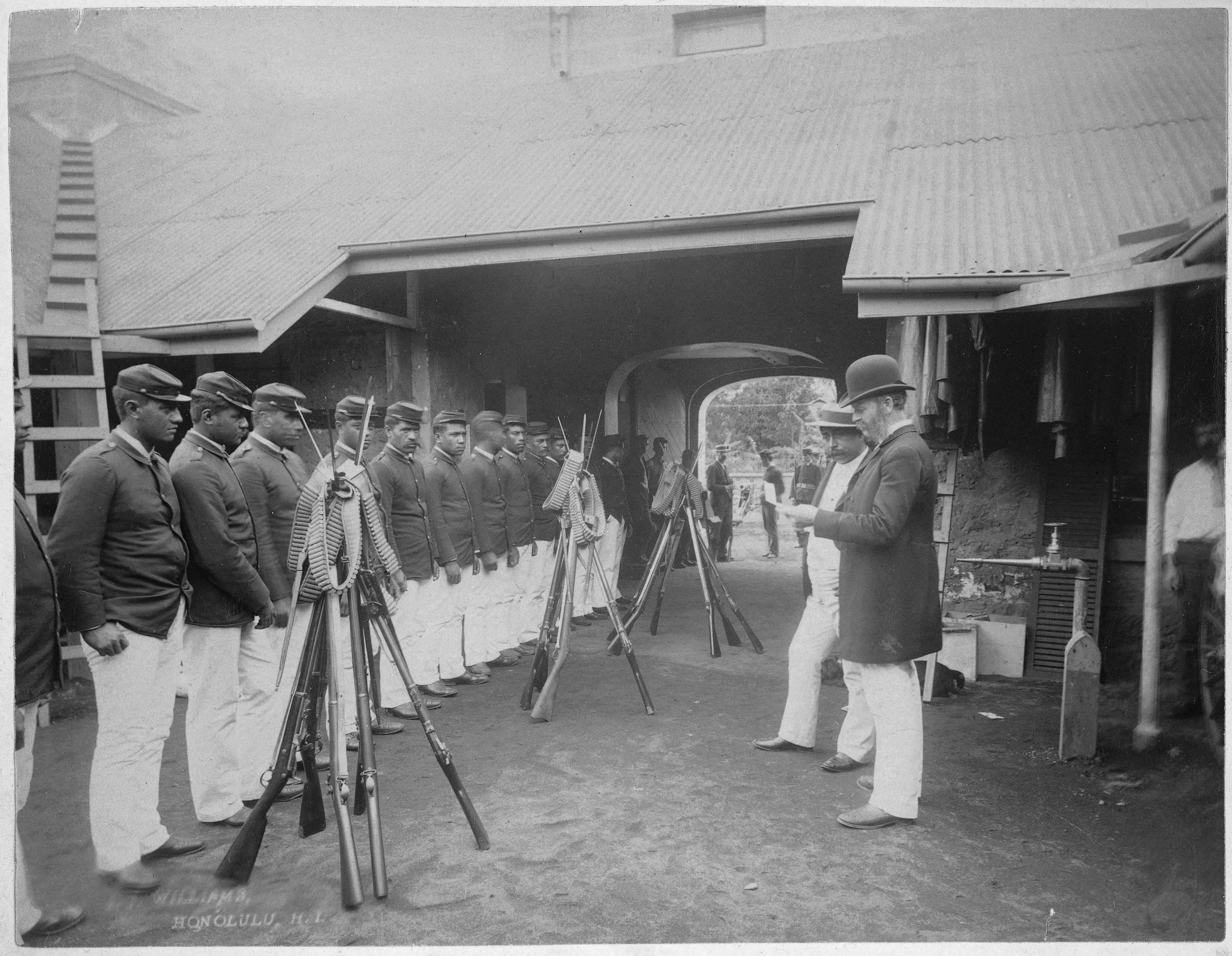 Military Strength | Images of Old Hawaiʻi