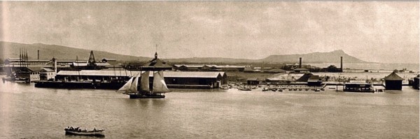 Fort Armstrong-1910-1000 | Images of Old Hawaiʻi