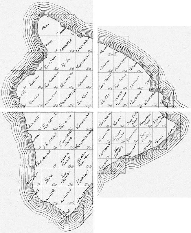 Hawaii-USGS_Quadrangles-Maps-Index | Images of Old Hawaiʻi