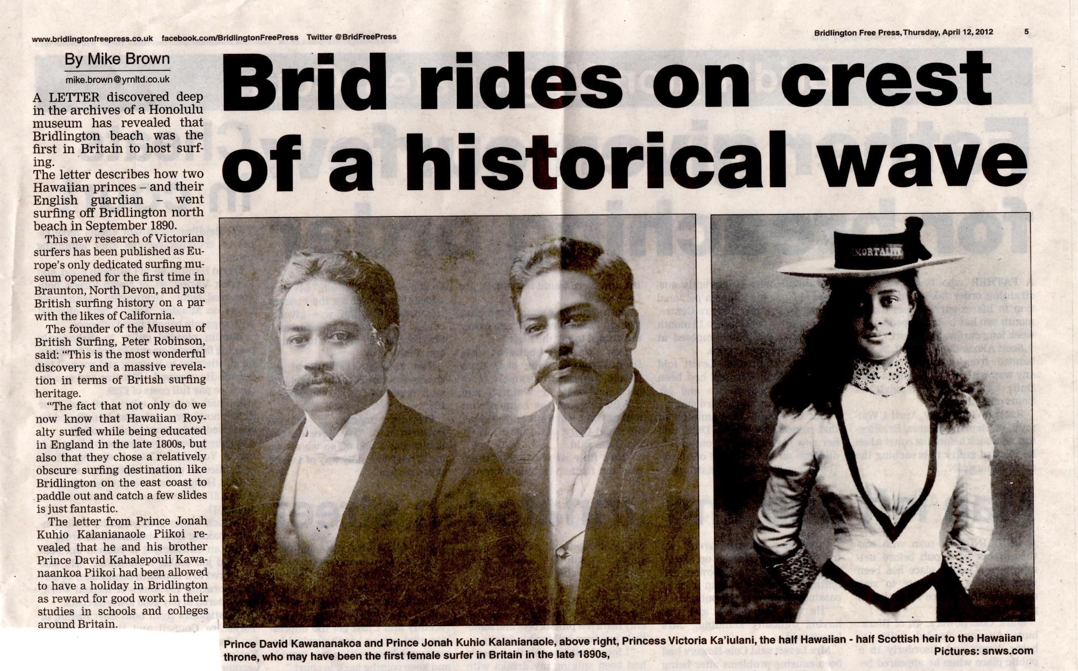 Surfing in Britain | Images of Old Hawaiʻi
