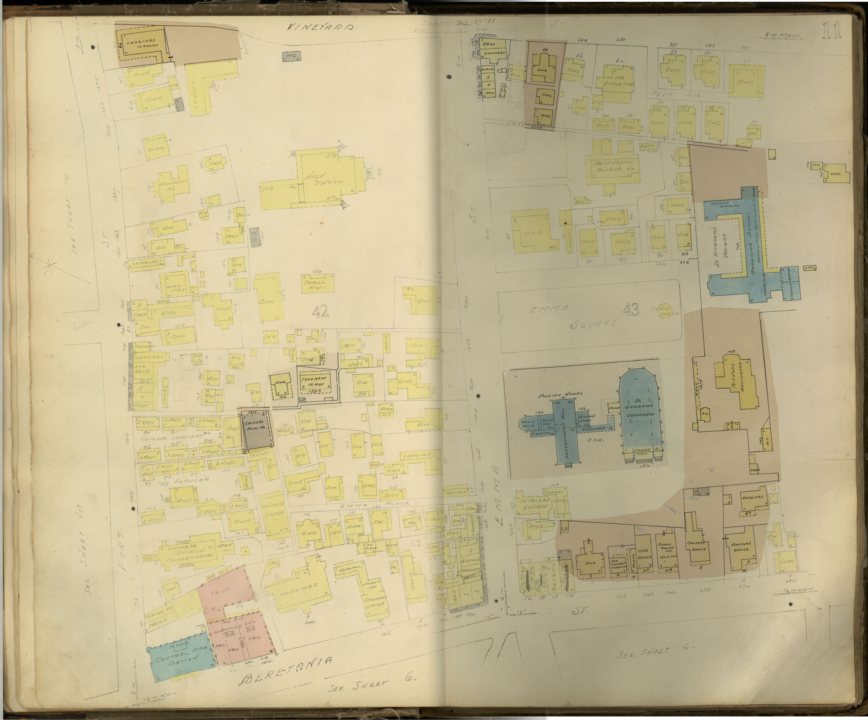 Central Fire Station | Images of Old Hawaiʻi
