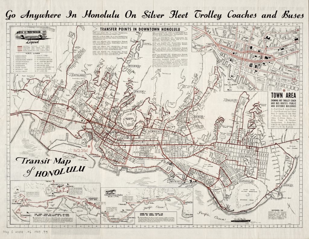 Honolulu Rapid Transit (HRT) | Images of Old Hawaiʻi