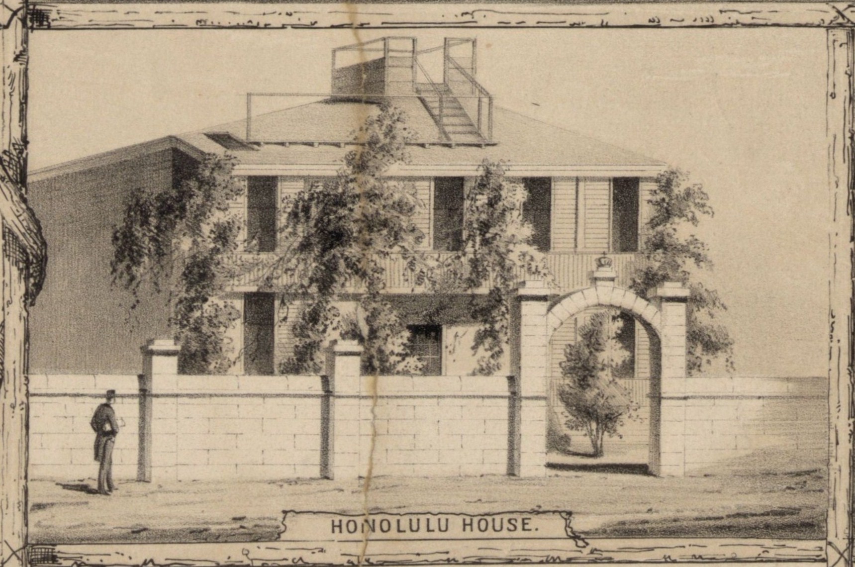 Honolulu Hale | Images of Old Hawaiʻi