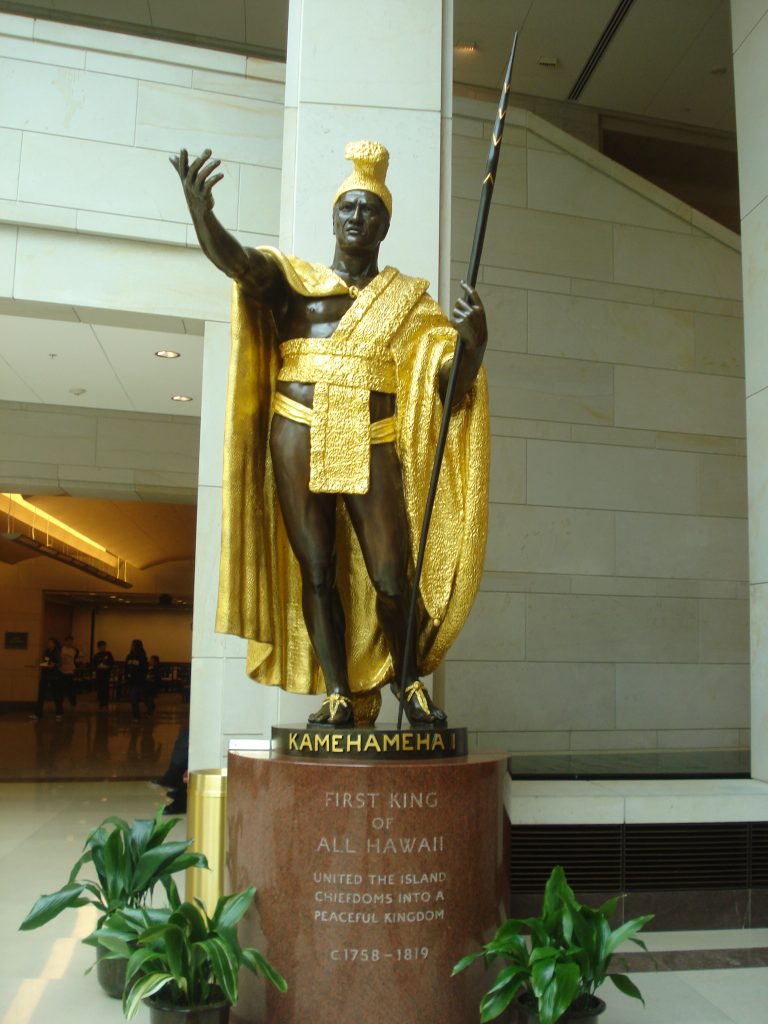 Kamehameha Statue is Centennial Commemoration Honoring Captain Cook ...