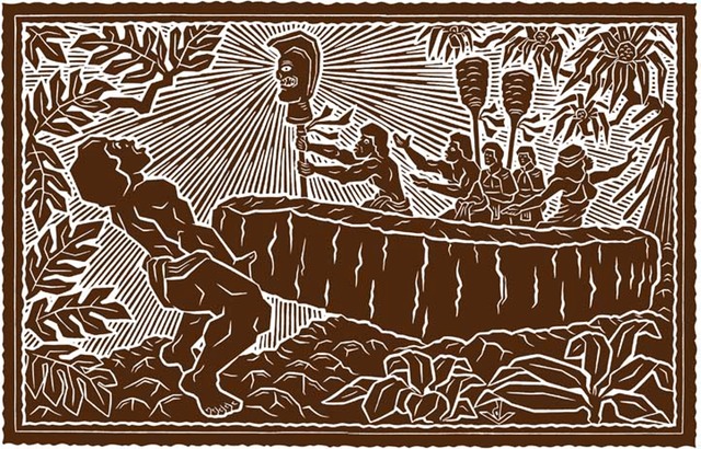 Naha Stone | Images of Old Hawaiʻi