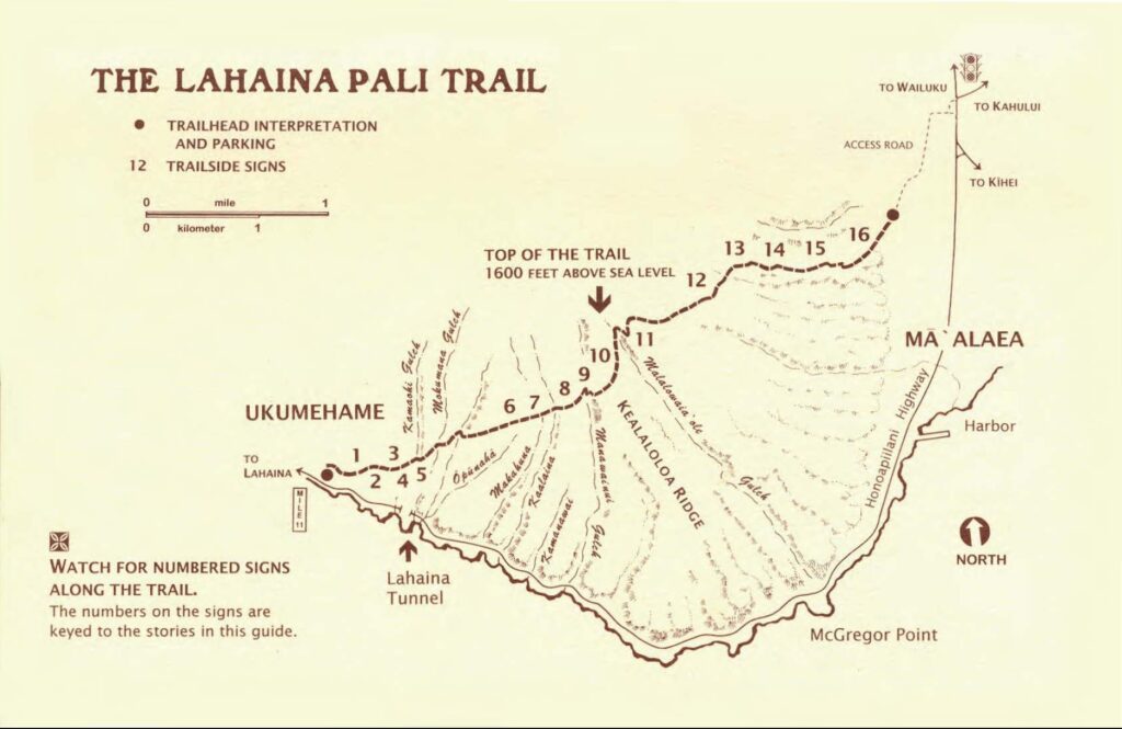 Lāhainā Pali Trail | Images of Old Hawaiʻi
