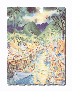 Lāhainā Canal | Images of Old Hawaiʻi