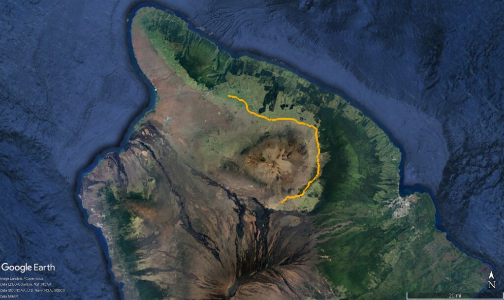 Mānā – Laumai‘a – Keanakolu Trail/Road | Images of Old Hawaiʻi