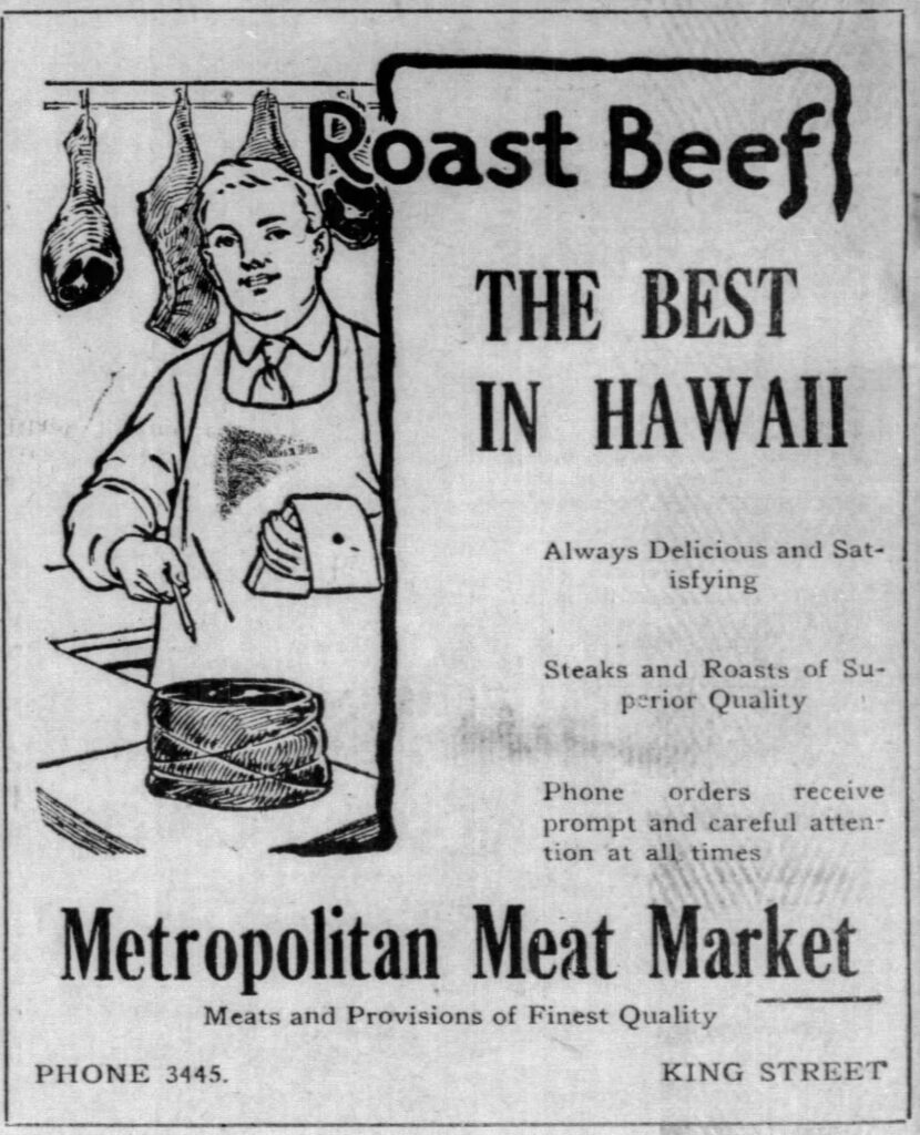 Metropolitan Meat Market | Images of Old Hawaiʻi