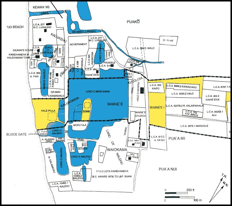 Mokuula-Lahaina_Vicinity-Map-(mokuula-com) | Images of Old Hawaiʻi