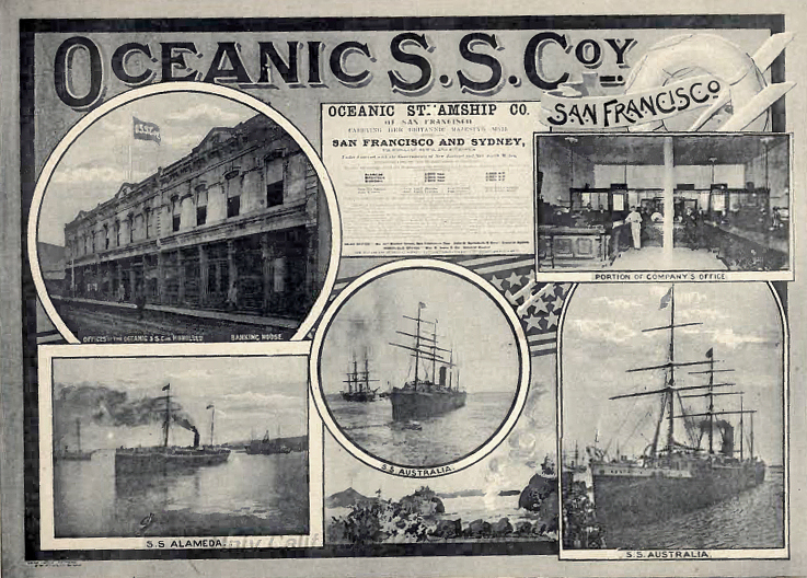 Oceanic Steamship Company | Images of Old Hawaiʻi