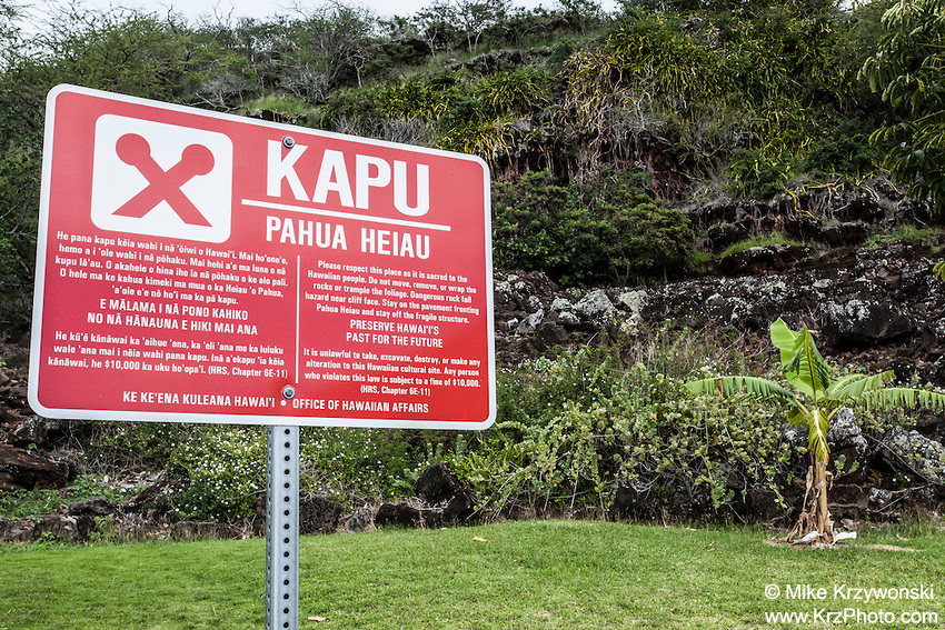 Pahua Heiau | Images of Old Hawaiʻi