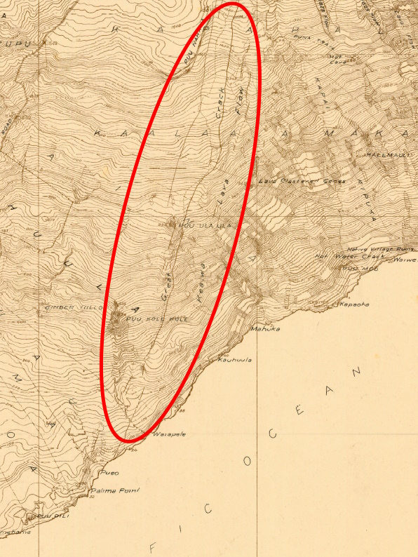 Great Crack | Images of Old Hawaiʻi