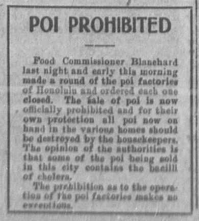 Poi Prohibited | Images of Old Hawaiʻi