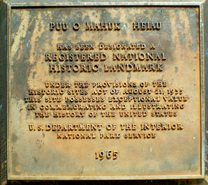 Puʻu O Mahuka | Images of Old Hawaiʻi