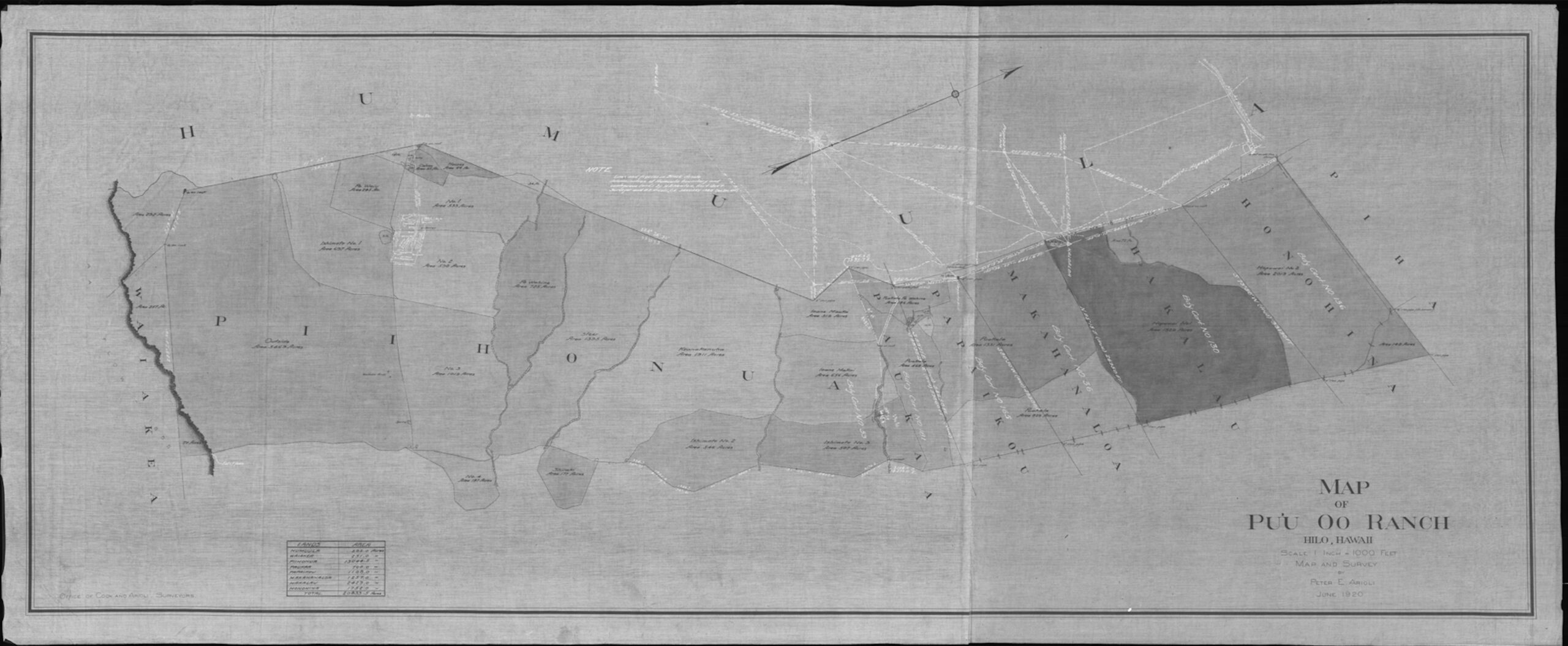 Puu ‘Ō‘ō Ranch | Images of Old Hawaiʻi