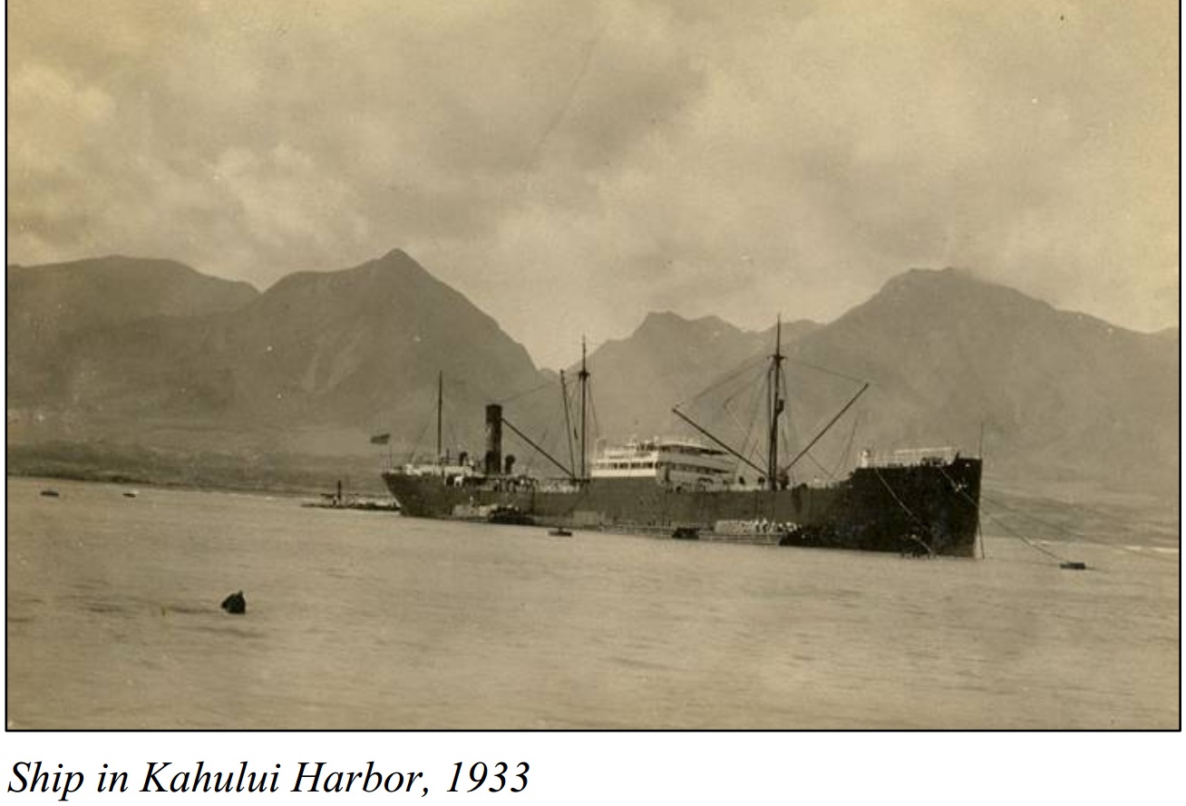 Kahului Harbor | Images of Old Hawaiʻi