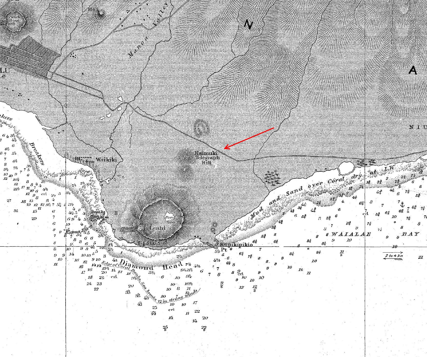 Pu‘u O Kaimukī – Telegraph Hill | Images of Old Hawaiʻi