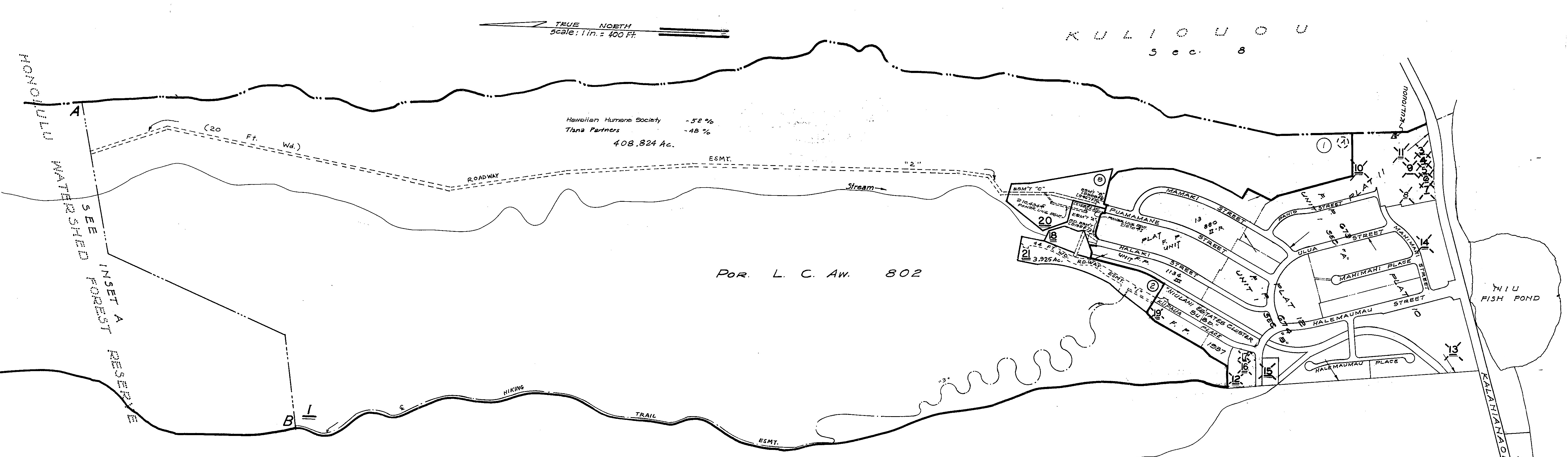 TMK Overlay-Kupaua Valley | Images of Old Hawaiʻi