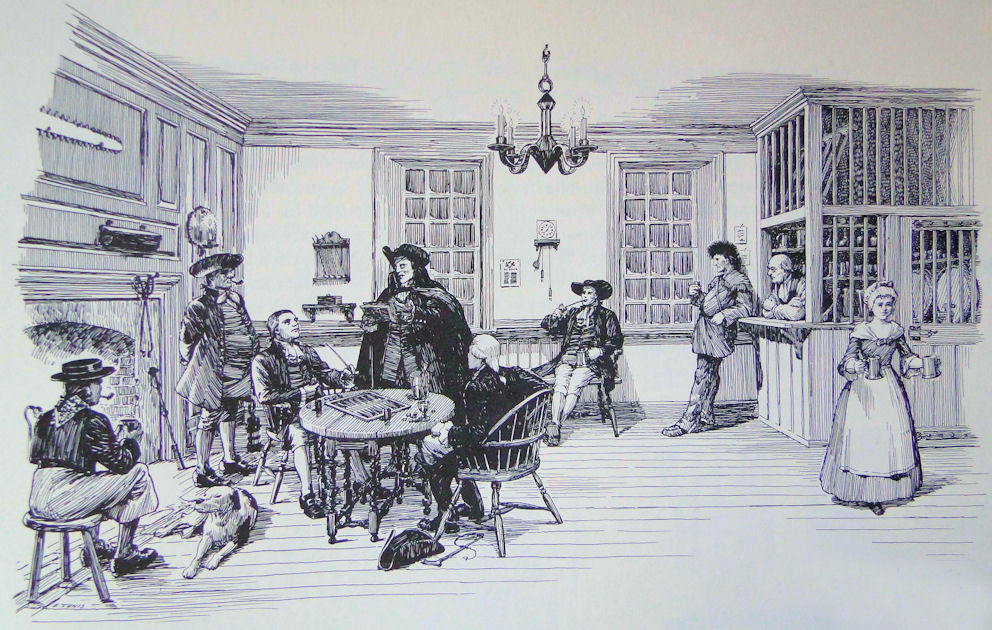 250 Years Ago … Colonial Taverns | Images of Old Hawaiʻi