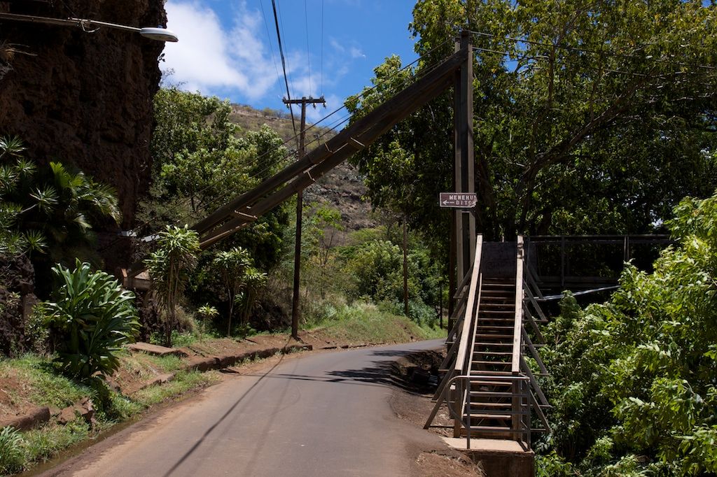 Pedestrian Suspension Bridges | Images of Old Hawaiʻi